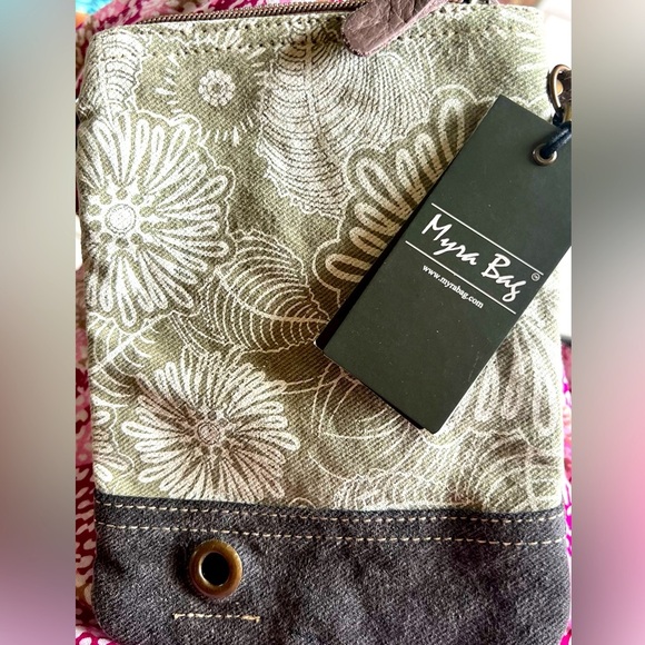 Myra Bag | Bags | Myra Mini Crossbody Leafy Bag Leather And Canvas S466 ...